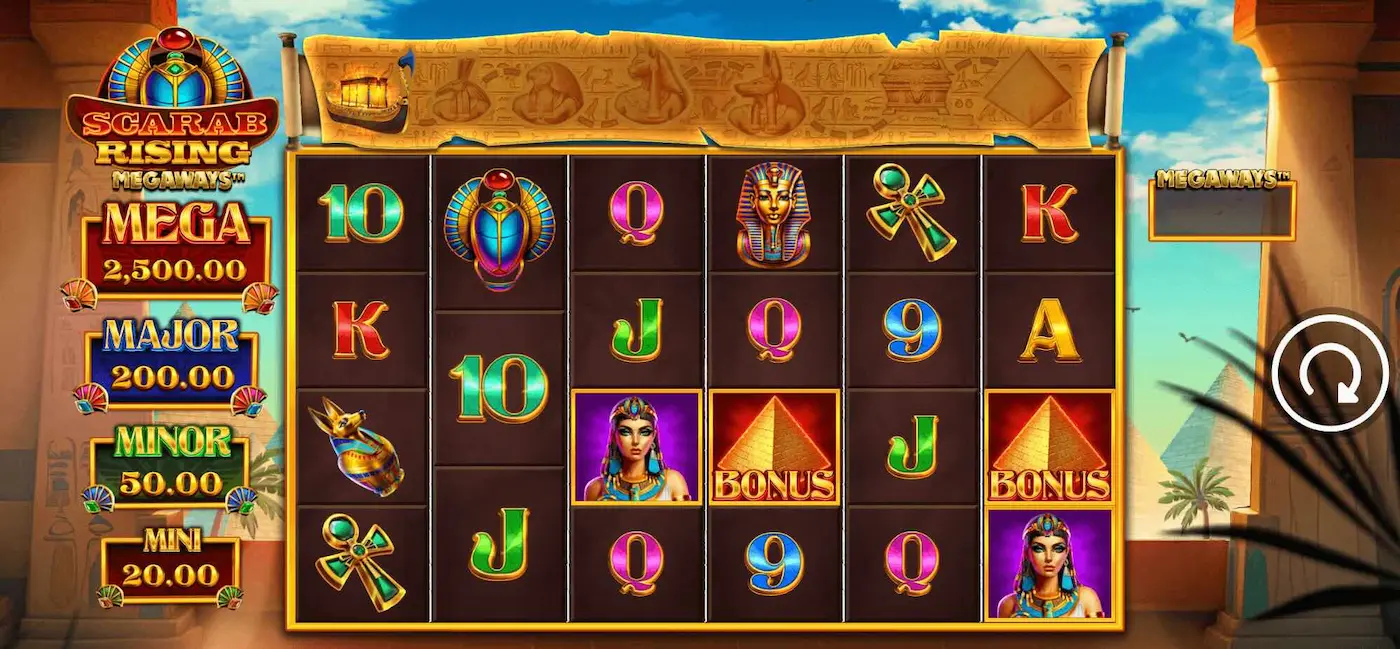Scarab Rising Megaways Slot Review – An Entertaining Egyptian Trail ...